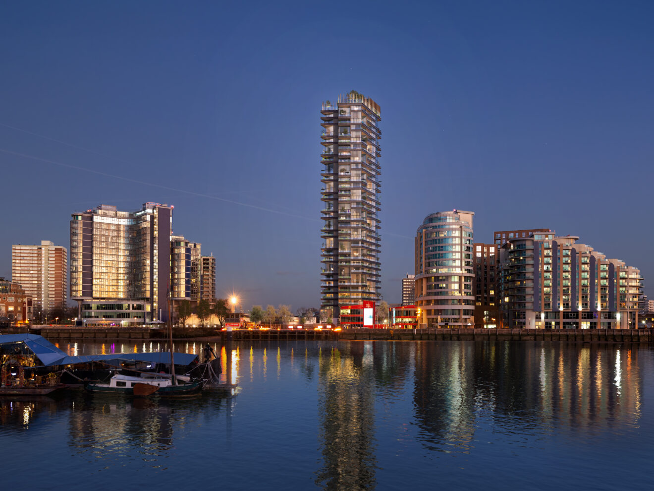 Giant 34-storey tower with 147 flats could be built next to London ...