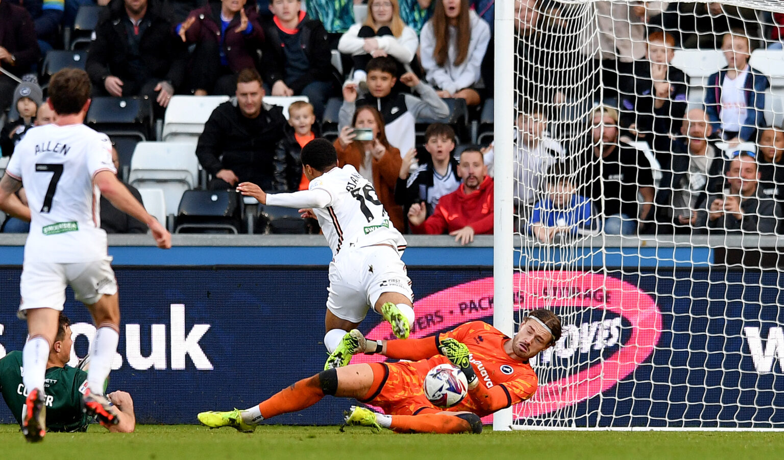 'Great session back on the grass' - Millwall goalkeeper Lukas Jensen ...
