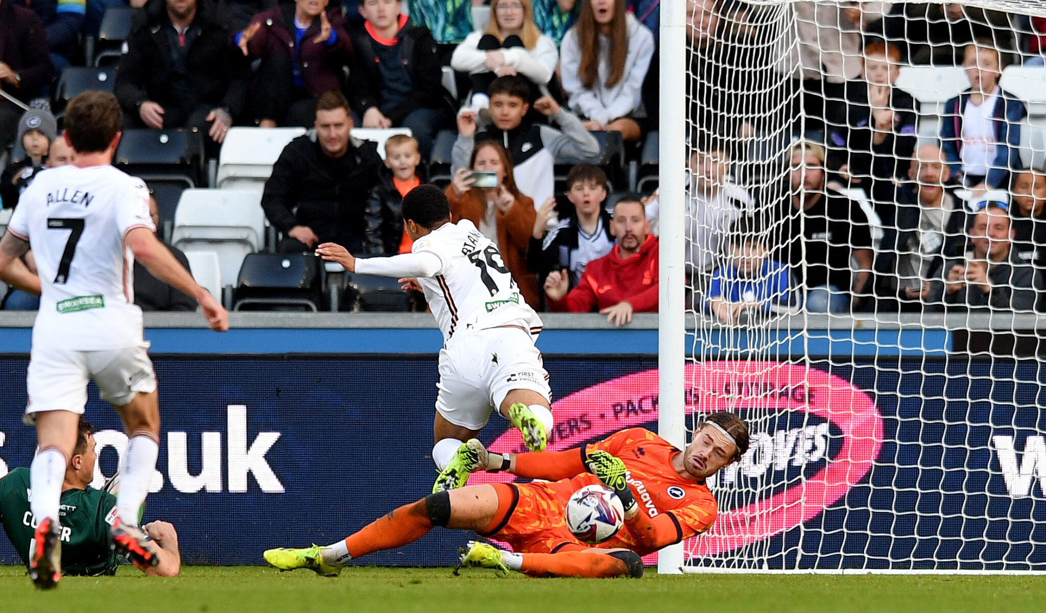 'Great session back on the grass' - Millwall goalkeeper Lukas Jensen ...